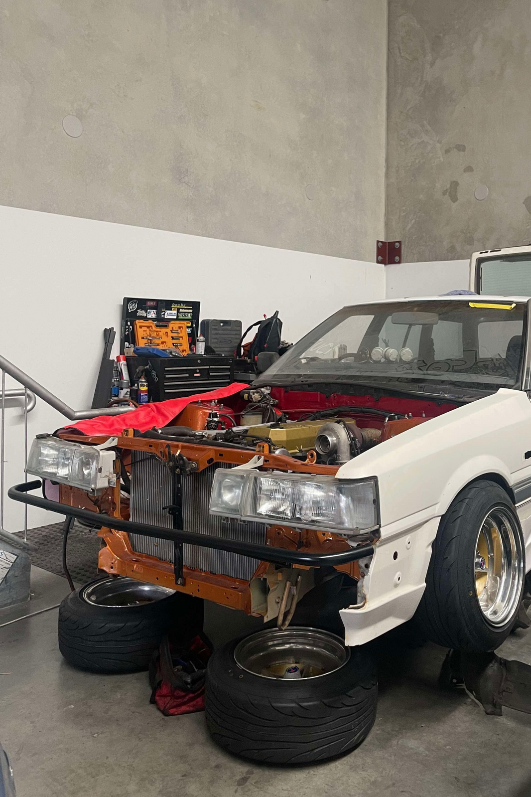 Nissan R31 Skyline Front & Rear Bash Bars | Good Sport Fabrication